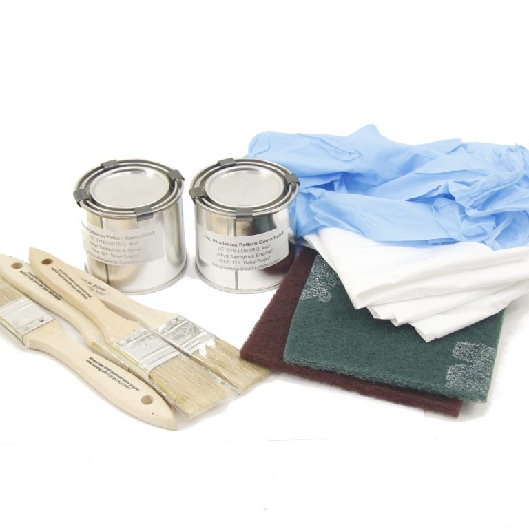 FAL, Rhodesian pattern camo paint set – Arizona Response Systems